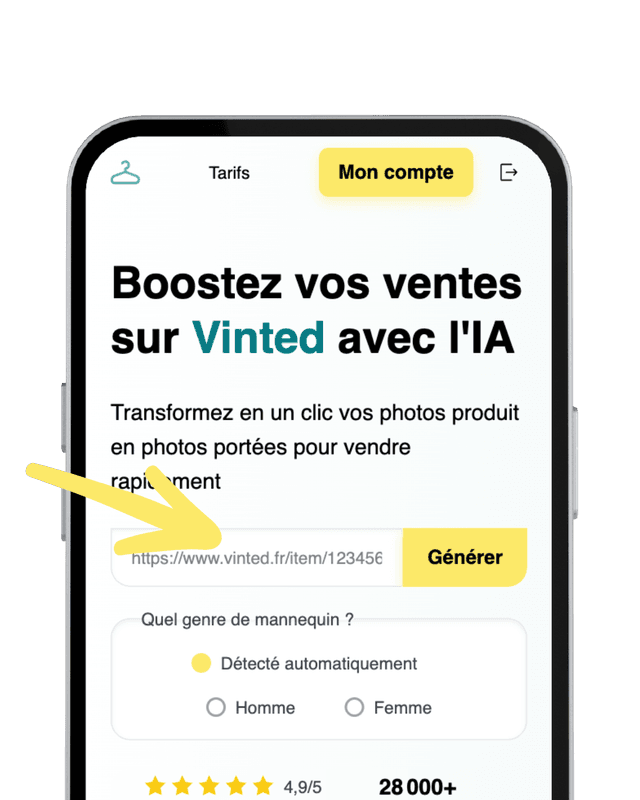 VintyLook – Boost your sales on Vinted with AI